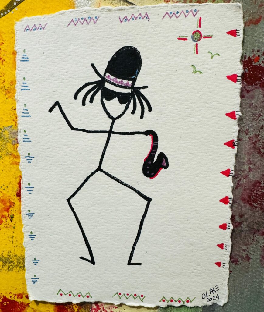 logo man# 3 – Oliver Lake